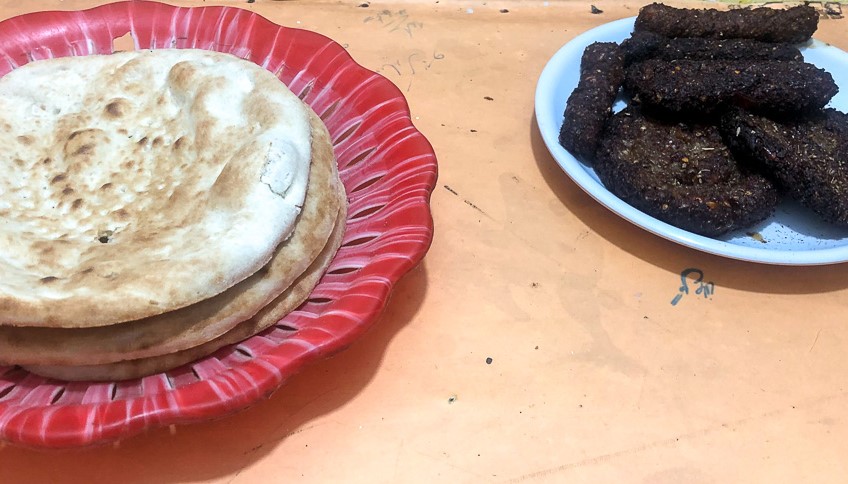 Street Food - Chapli Kebab - Goat Roti Chronicles